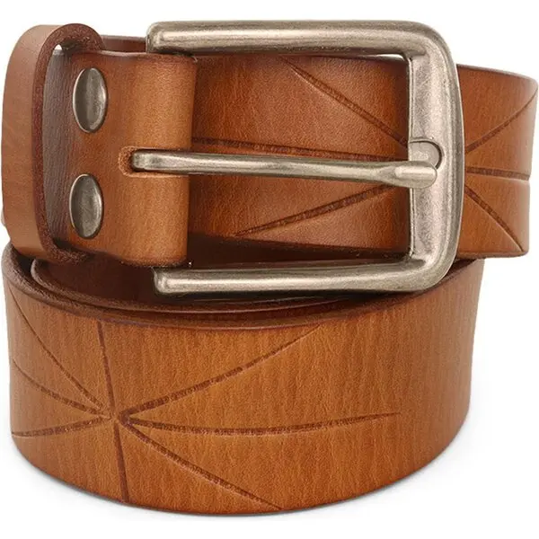 Bed Stu Westham Leather Belt - Tan Rustic