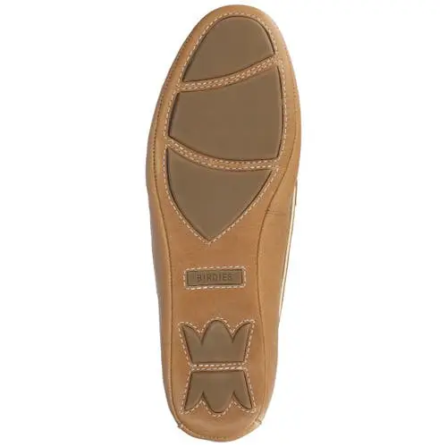 BIRDIES The Vesper Driver Loafers - Cappuccino Leather Raffia