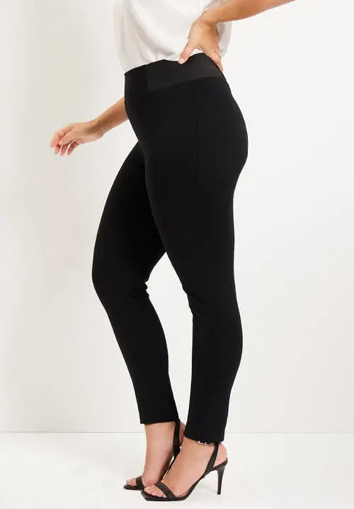 JUNE + VIE Formfit Classic Ponte Pant