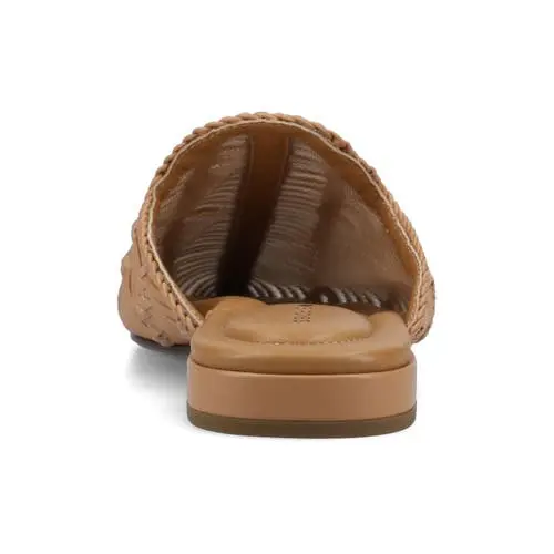 BIRDIES The Goldfinch Woven Slides - Toffee