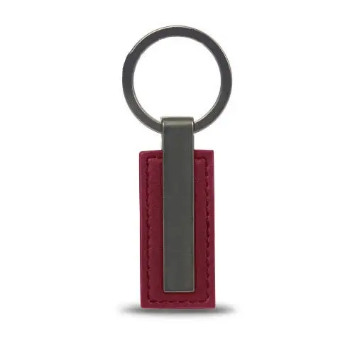 Porsche Design Key Ring Metal Bar - Carmine Red