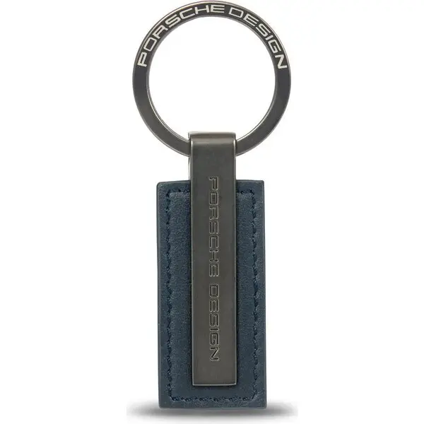 Porsche Design Key Ring Metal Bar - Dark Blue