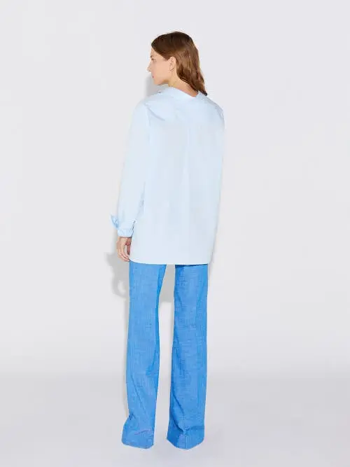 CALLAS MILANO Petra Cotton Poplin Oversized Shirt
