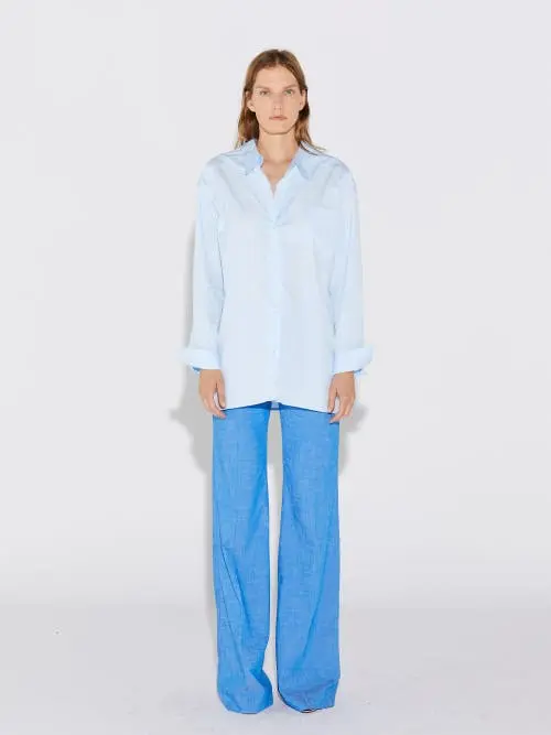 CALLAS MILANO Petra Cotton Poplin Oversized Shirt