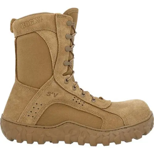 ROCKY S2v Side Zip Composite Toe Military Boot