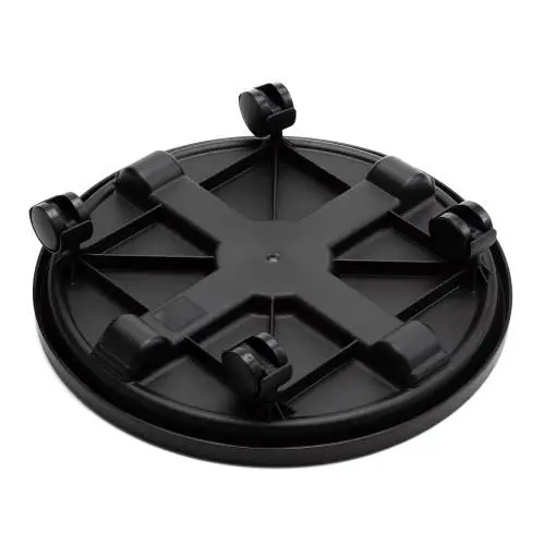 BLOEM 16" Round Planter Caddy With Wheels