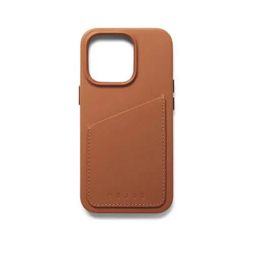 MUJJO Full Leather Wallet Case For - Light Tan