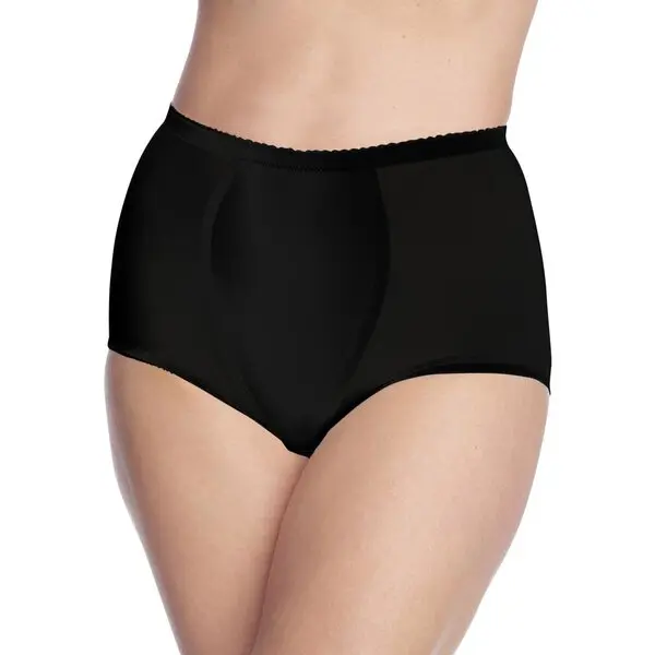 SECRET SOLUTIONS Brief Power Mesh Firm Control 2-pack - Black
