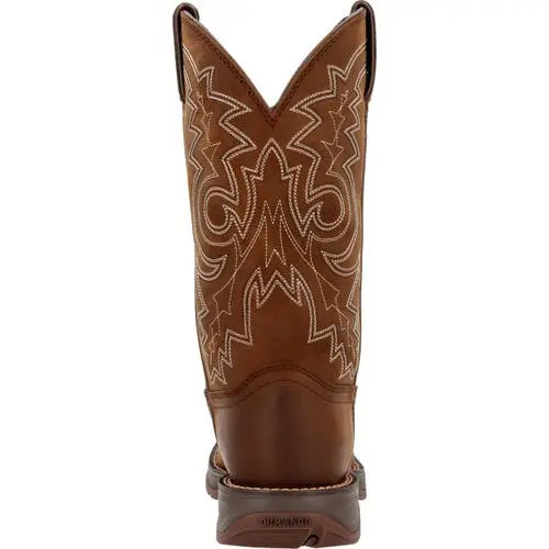 Durango Steel Toe Western Boots - Brown