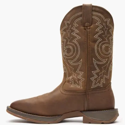 Durango Steel Toe Western Boots - Brown