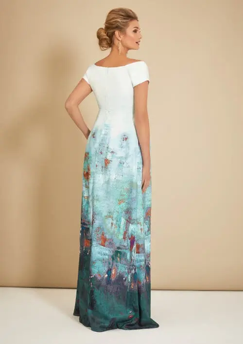 TIFFANY ROSE MATERNITY Aria Off Shoulder Maternity Gown