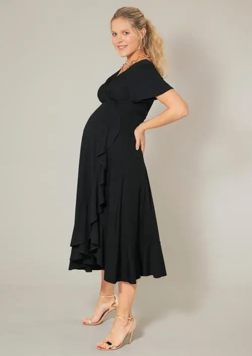 knee length dresses for ladies Tiffany Midi Dress – HAMI
