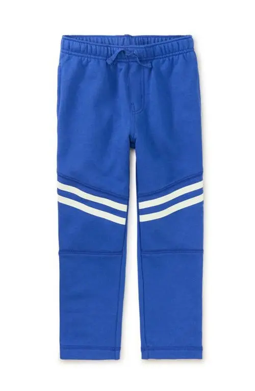 TEA COLLECTION Speedy Striped Joggers - Majorelle Blue