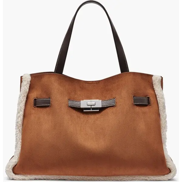 Dkny Bryar Large Satchel - Walnut