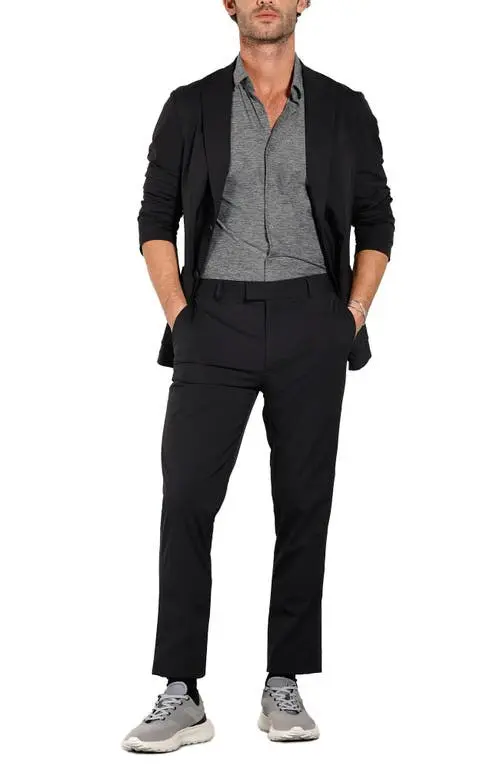 URBAN PERFORMANCE New Melange Long Sleeve Tech Shirt