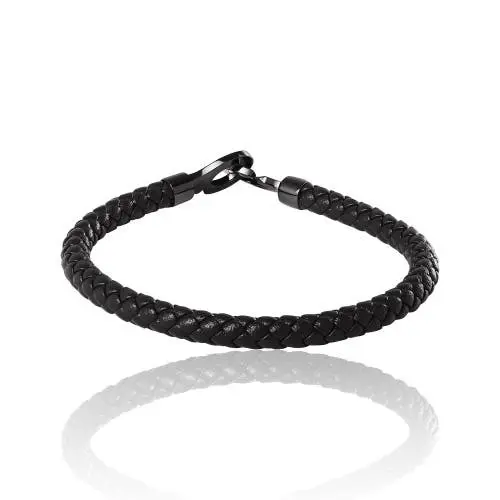 Lucky Brand Braided Bracelet With Matte Hook Clasp