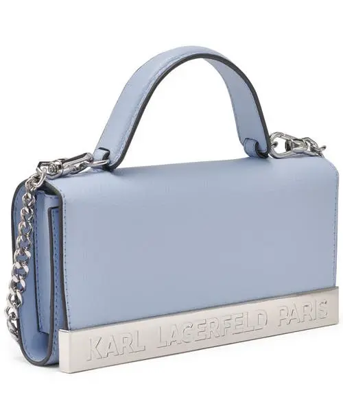 Karl Lagerfeld Paris Jacqueline Crossbody - Blue Aura