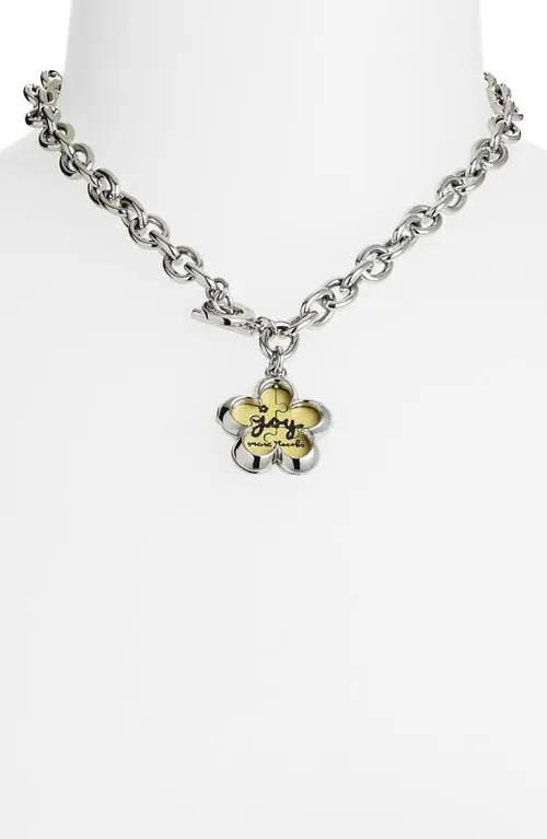 Marc Jacobs Daisy Puzzle Locket Chain Necklace