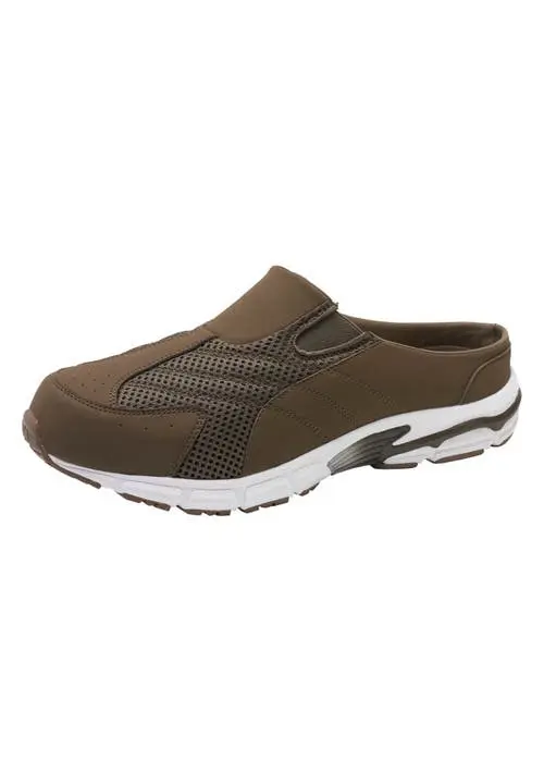 KINGSIZE Slip-on Water-ready Slides - Brown