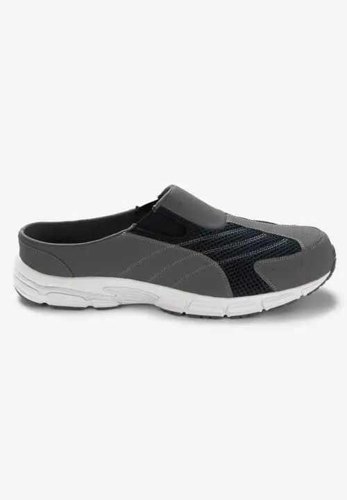 KINGSIZE Slip-on Water-ready Athletic Slides - Brown