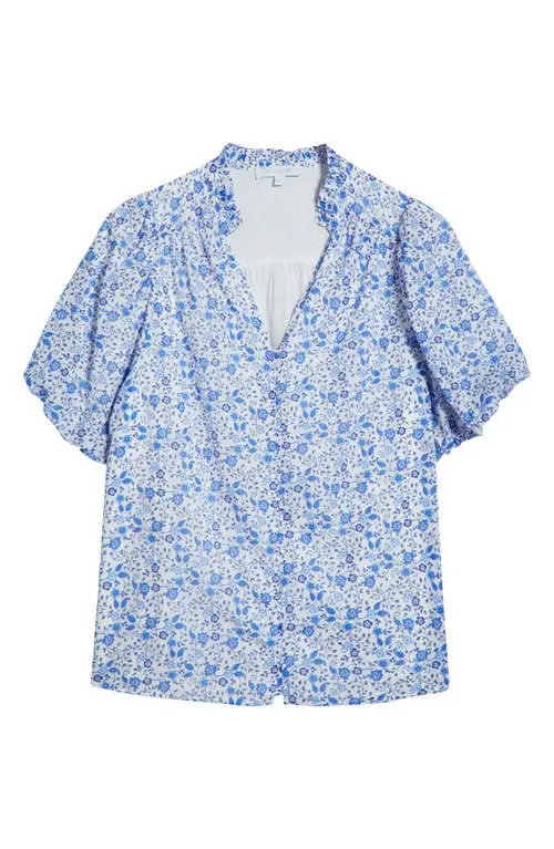 SUGARLIPS Maisie Idara Floral Puff Sleeve Top
