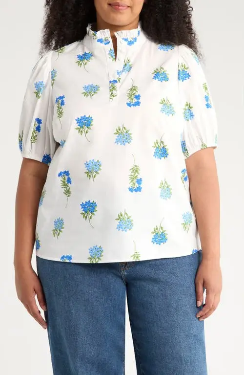 SUGARLIPS Jillian Floral Ruffle Top