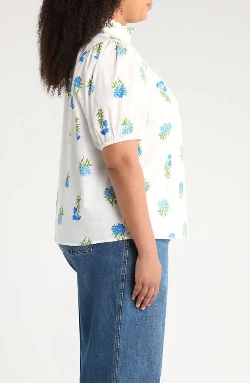 SUGARLIPS Jillian Floral Ruffle Top
