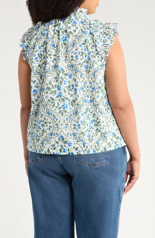 SUGARLIPS Hilo Floral Print Top