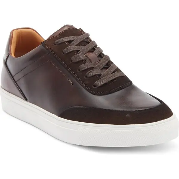 Nordstrom Arlo Leather & Suede Low Top Sneakers