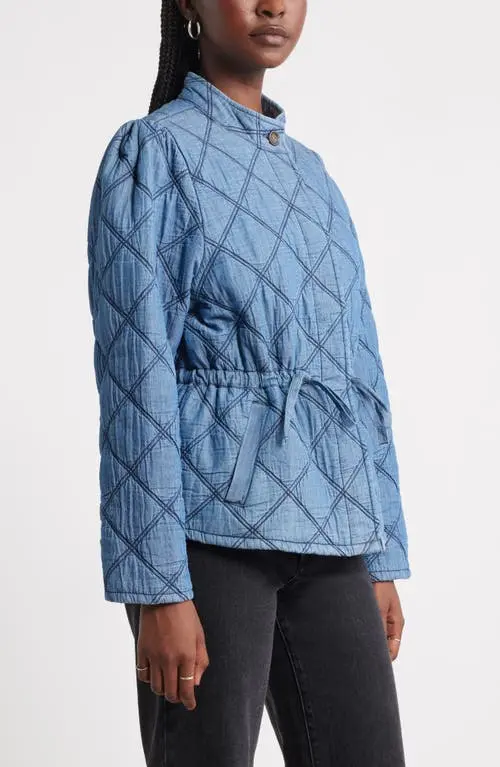 Treasure & Bond Quilted Cotton Jacket