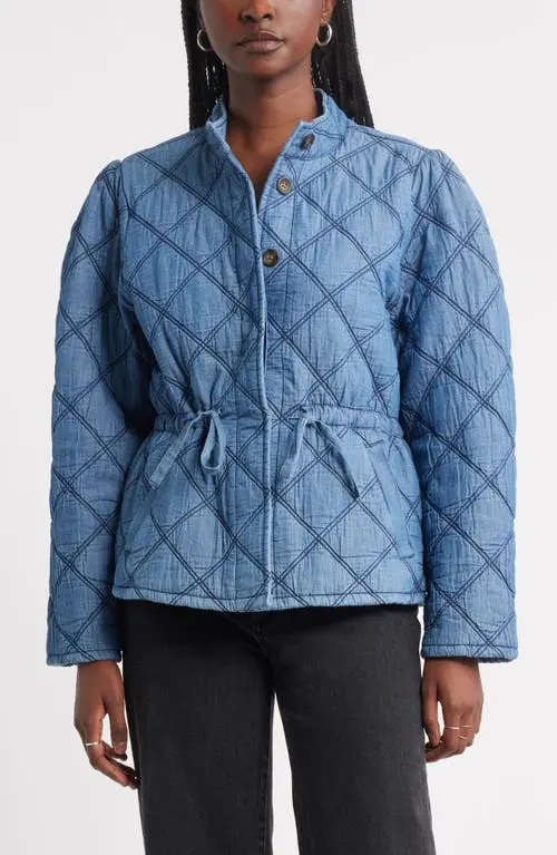 Treasure & Bond Quilted Cotton Jacket