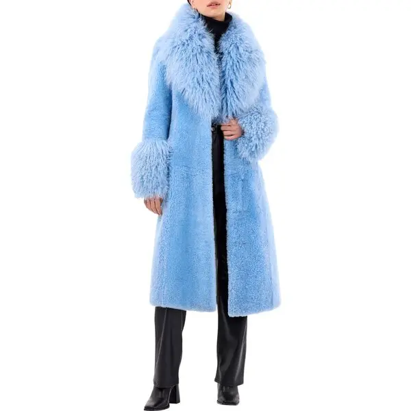 Gorski Genuine Shearling Short Coat