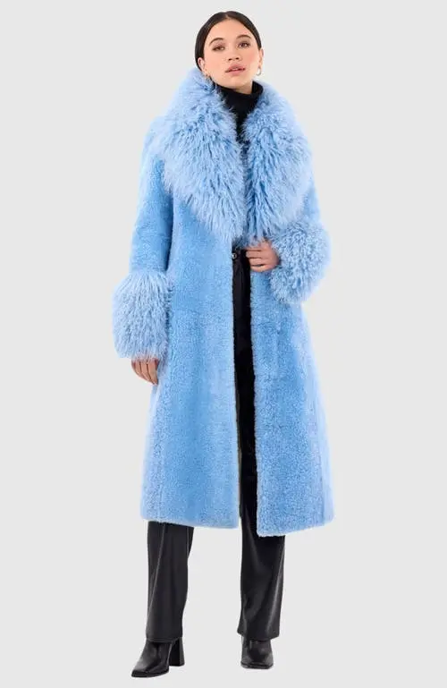 Gorski Genuine Shearling Short Coat