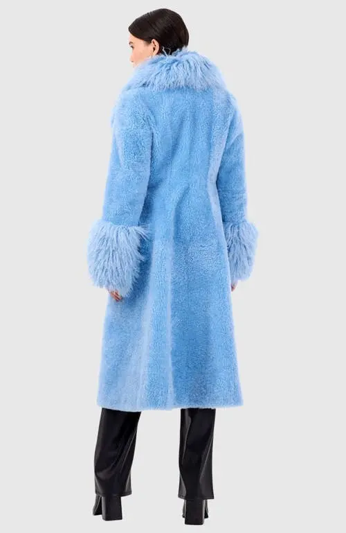 Gorski Genuine Shearling Short Coat
