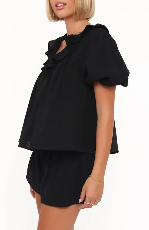 PETAL & PUP Cotton Gauze Shirt & Shorts Set