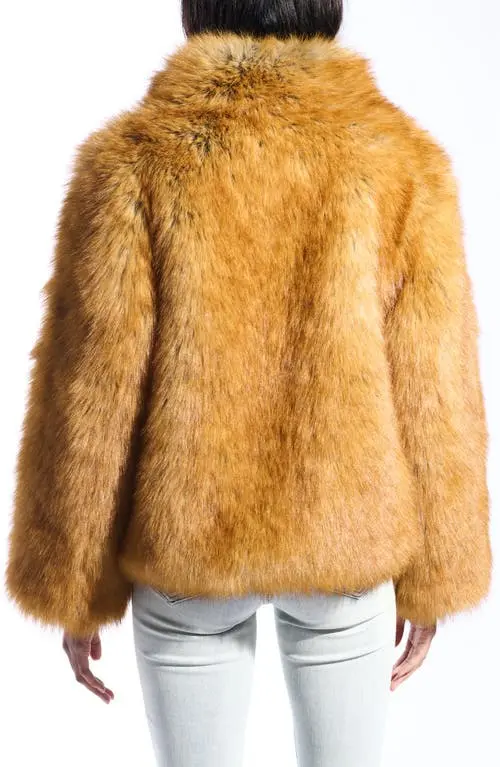 AZALEA WANG Faux Fur Coat