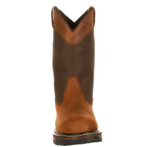 ROCKY Ride 200g Insulated Waterproof Wellington Boot - Brown