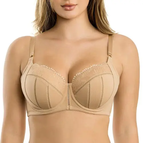 Parfait Charlene Padded Balconette Bra - Warm Sand