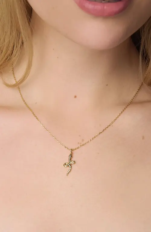 LITTLE SKY STONE Snake Charm Necklace