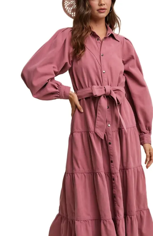 open lace back dress Nila Maxi Shirt Dress Pink – Debbie Katz Resort Fashion main image 0