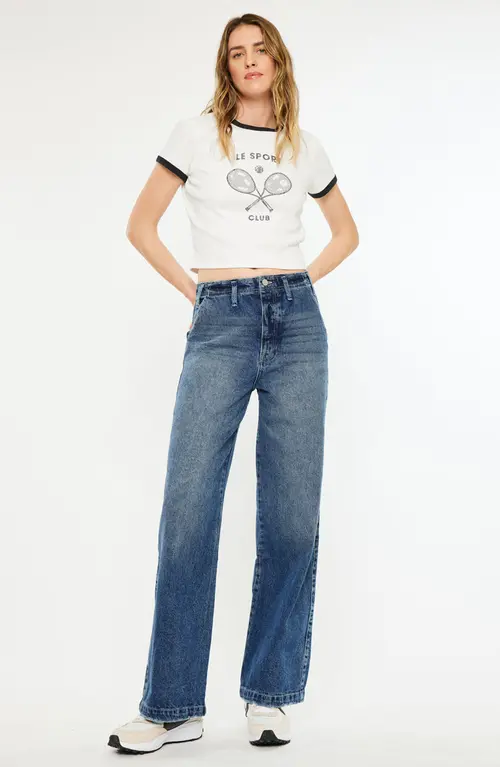 KANCAN Sterling High-rise Wide Leg Jeans