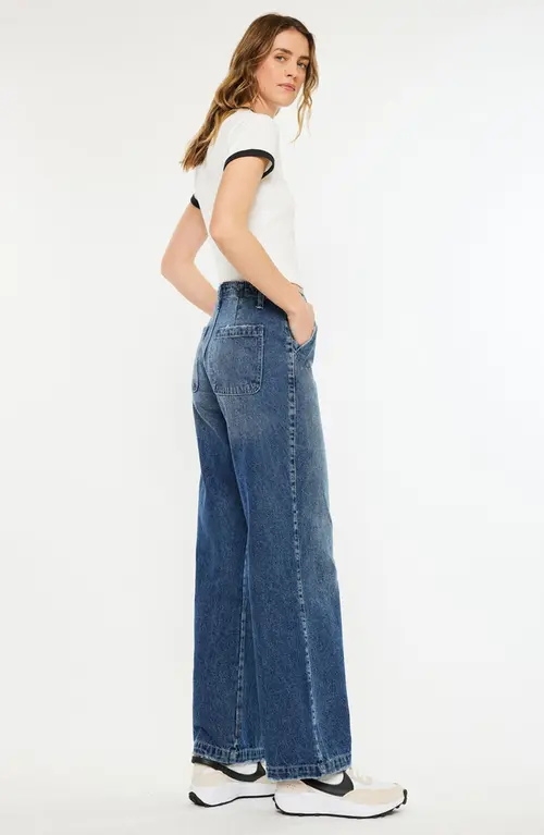 KANCAN Sterling High-rise Wide Leg Jeans