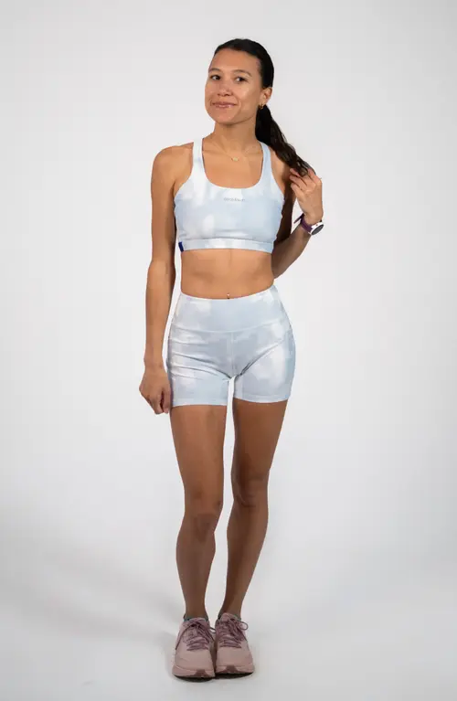 COOLDOWN Katherine Sports Bra - Skyway Cloud