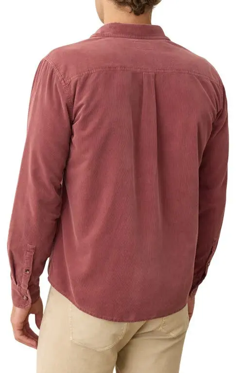 Marine Layer Lightweight Corduroy Button-up Shirt
