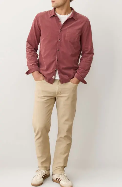 Marine Layer Lightweight Corduroy Button-up Shirt