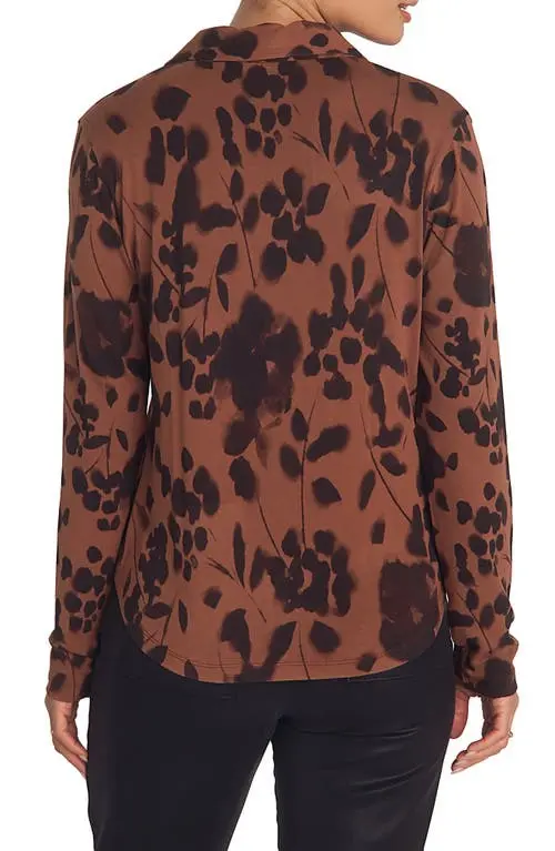 Bella Dahl Printed Stretch Shirt