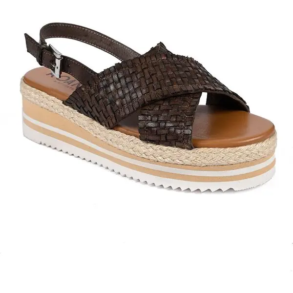 ROAN Platform Sandals - Teak Dip Dye