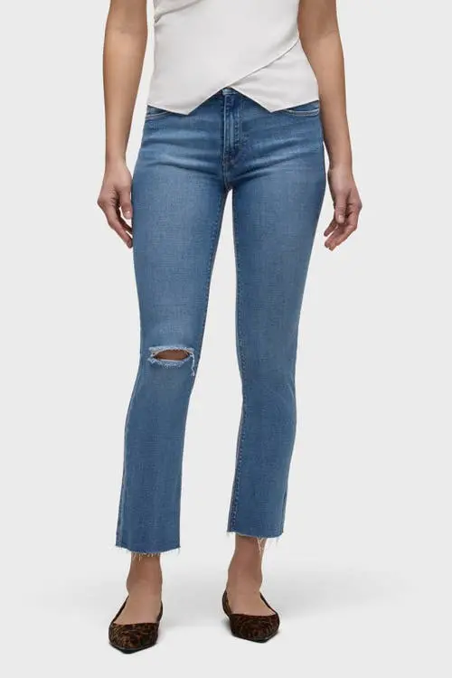 Hudson Jeans Nico Mid-rise Straight Ankle Jean