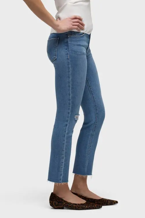 Hudson Jeans Nico Mid-rise Straight Ankle Jean