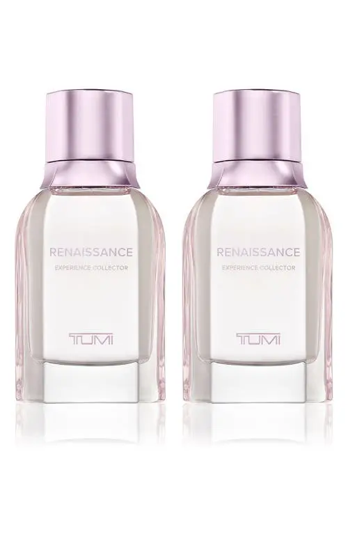 Tumi Renaissance Experience Collector Extrait De Parfum Duo $190 Value - No Color
